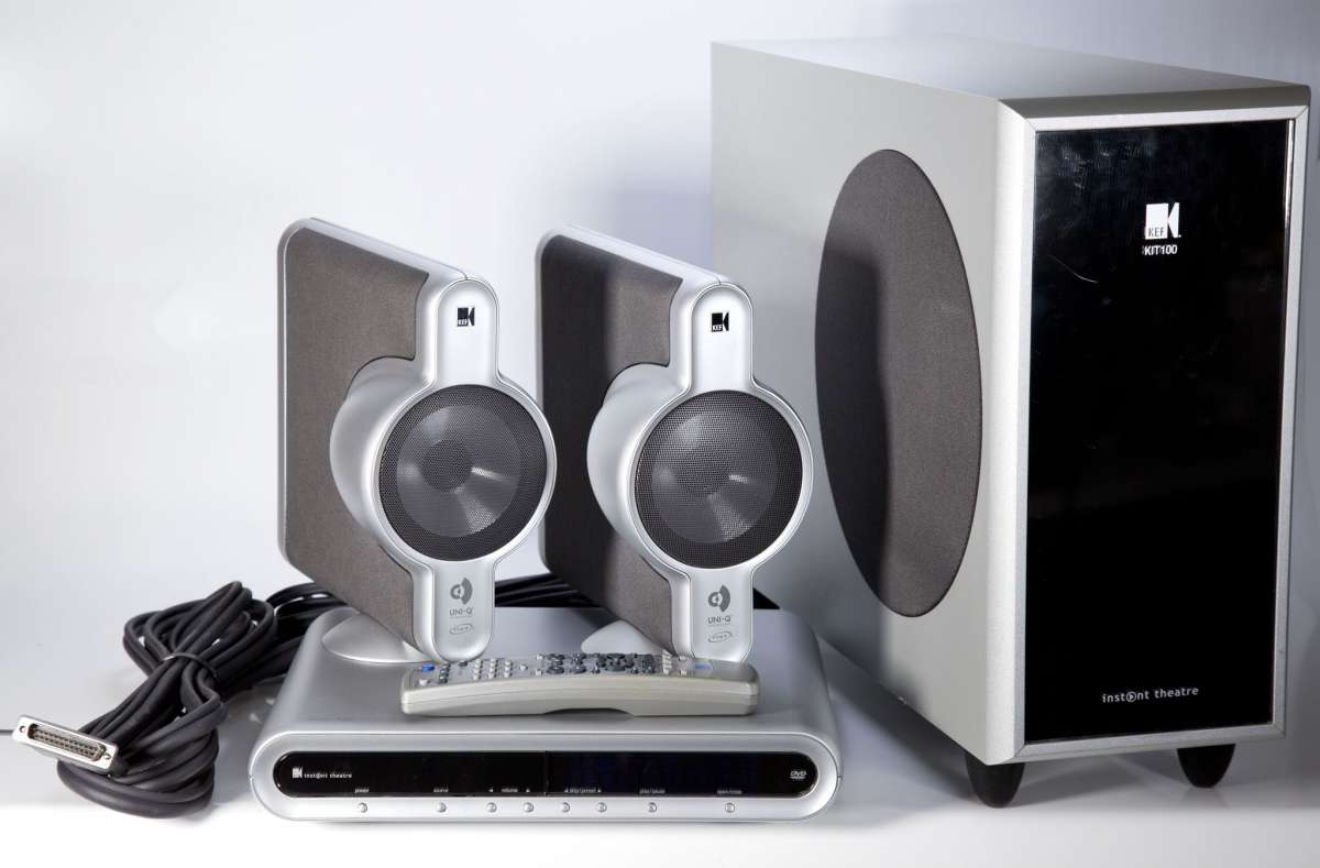 KEF KIT 100 DVD Home Audio System in silber | 123-Elektronik.de - Ihr ...