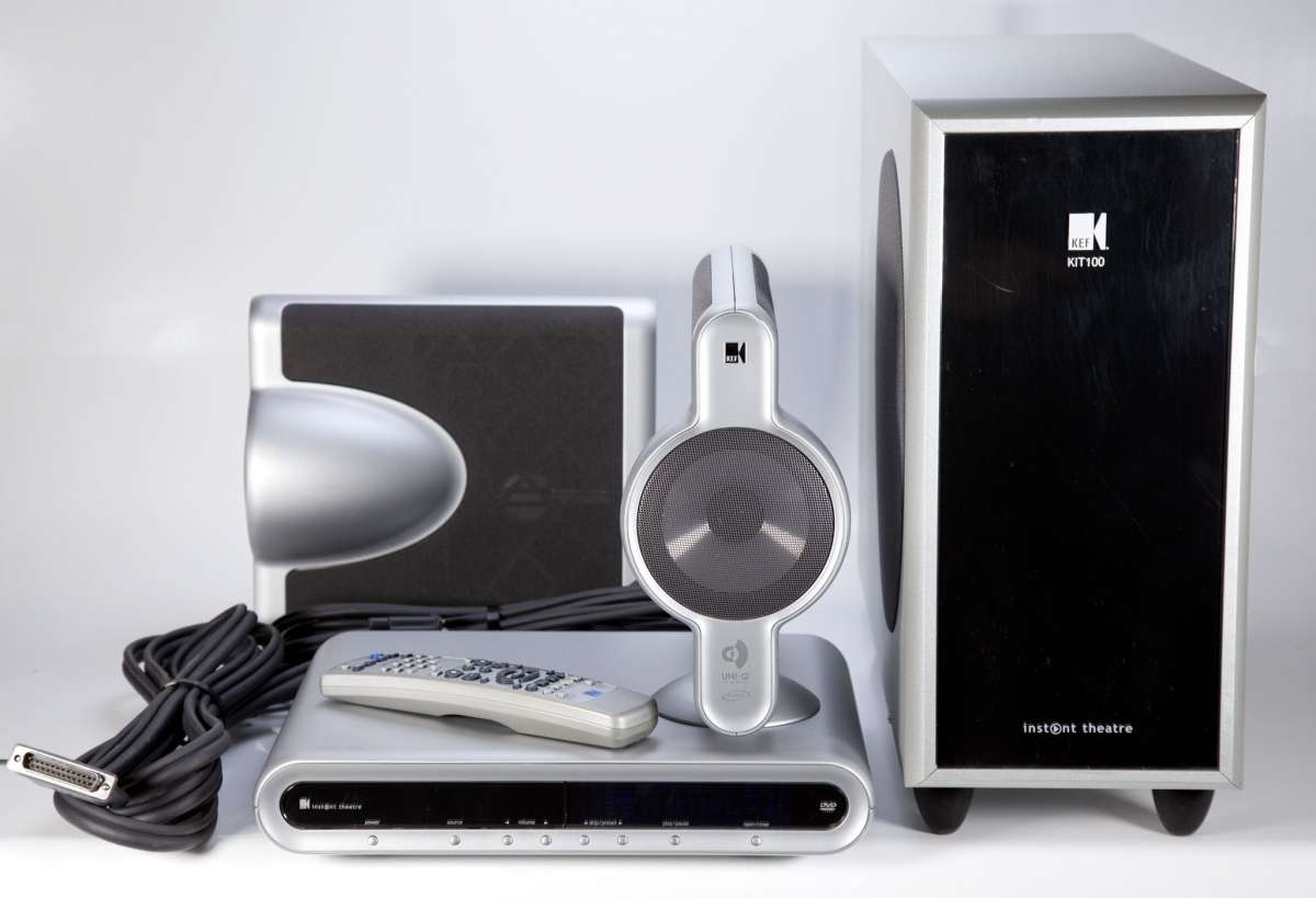 KEF KIT 100 DVD Home Audio System in silber | 123-Elektronik.de - Ihr ...